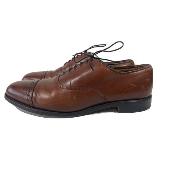 Allen Edmonds | Shoes | Allen Edmonds Byron Mens 3 B Brown Cap Toe ...